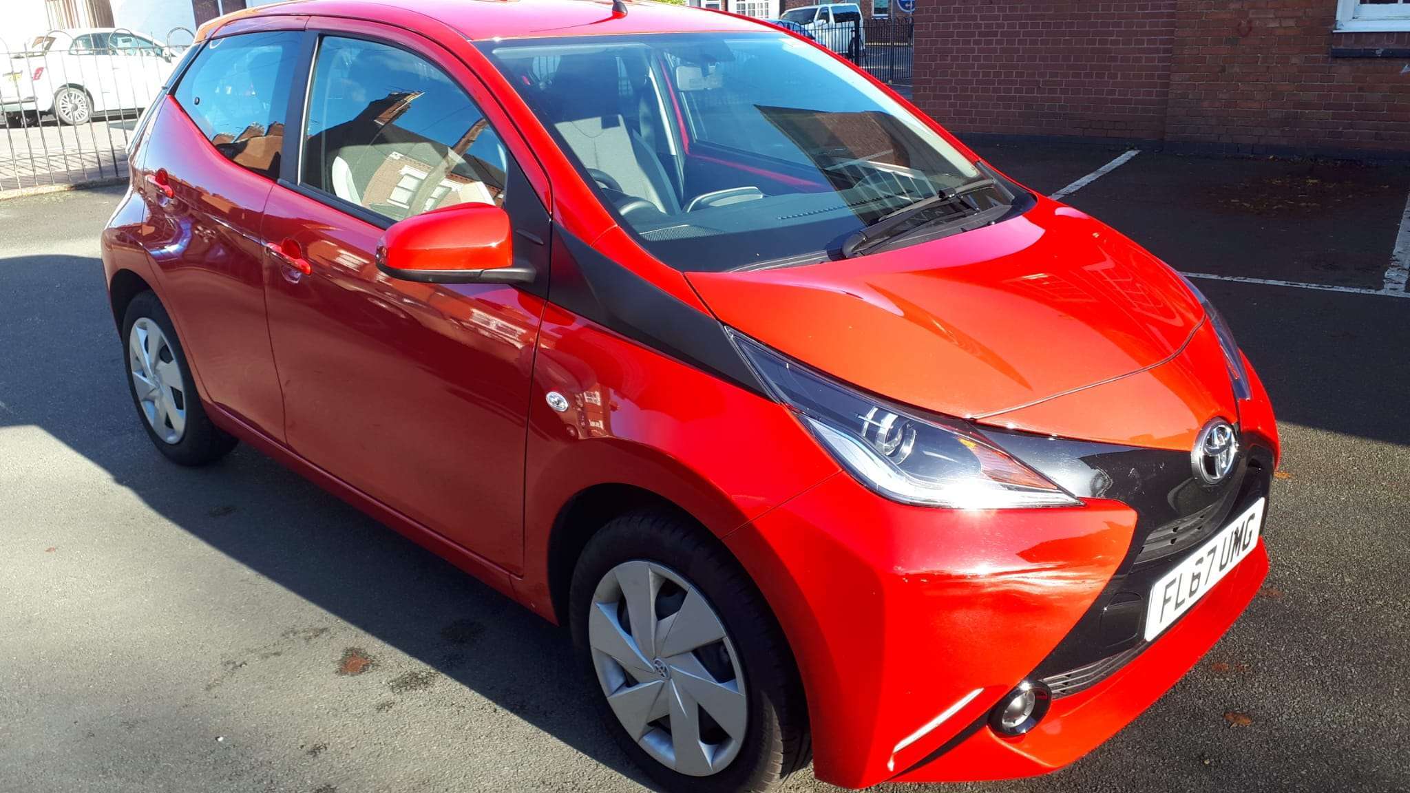 SOLD! Red 2017 Toyota Aygo 1 - VFR Motor Services Ltd