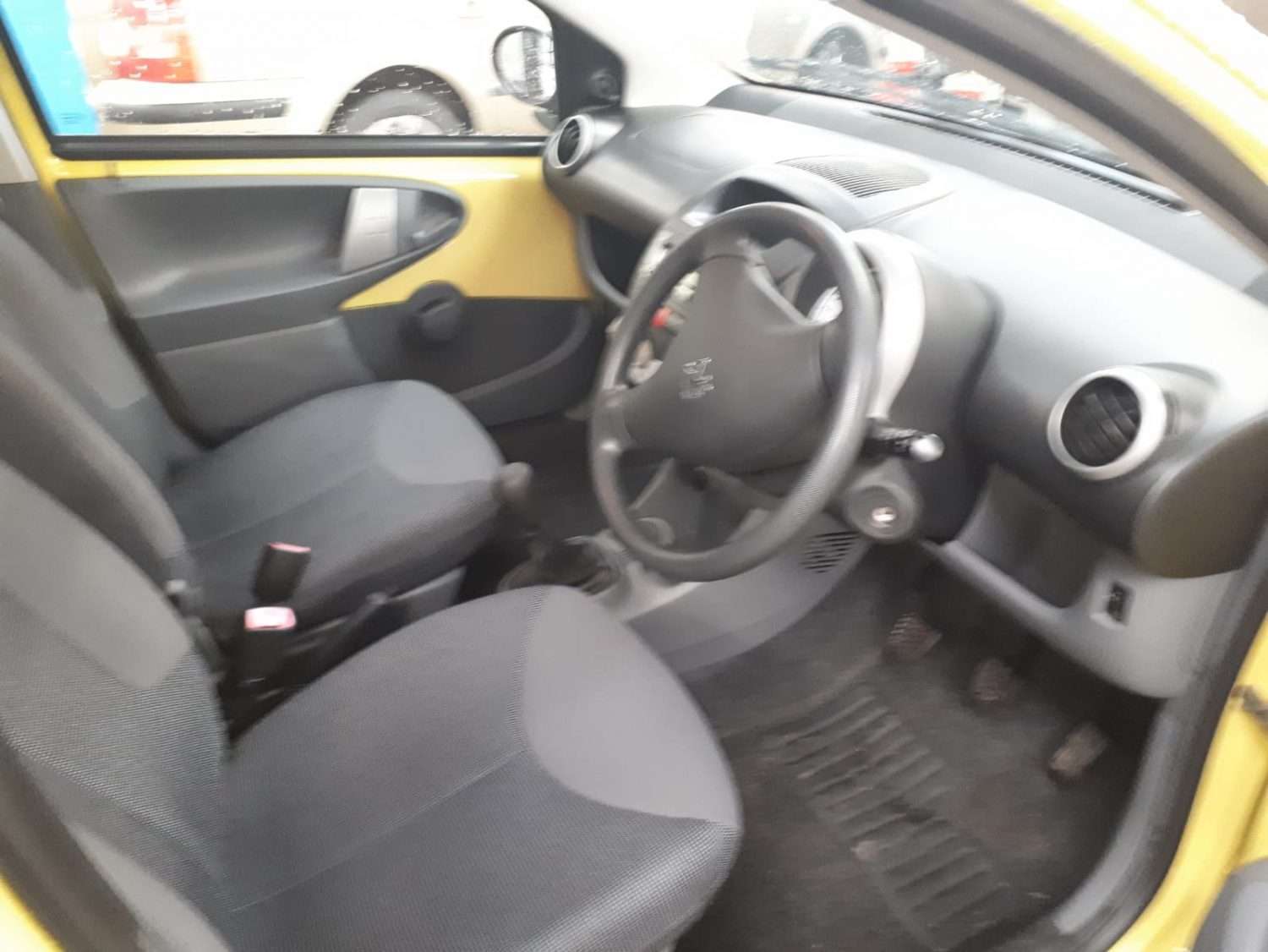 SOLD! Yellow 2007 Peugeot 107 - VFR Motor Services Ltd